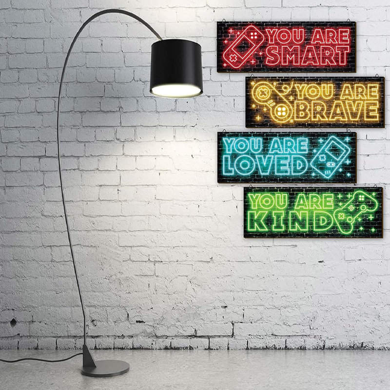 Zoomie Kids Adgie Entertainment 4 - Piece Framed Art | Wayfair